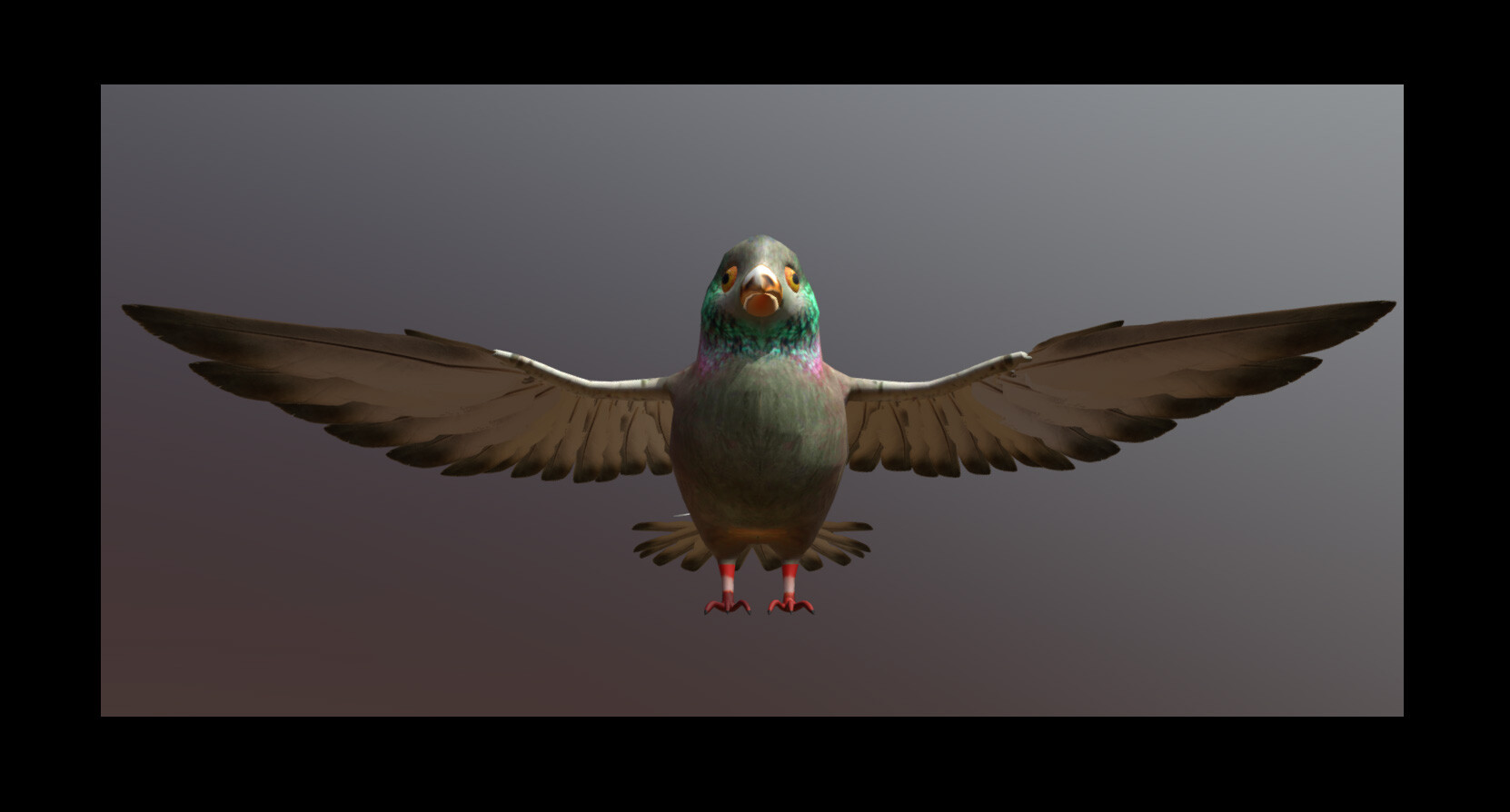 ArtStation - Pigeon 3d model