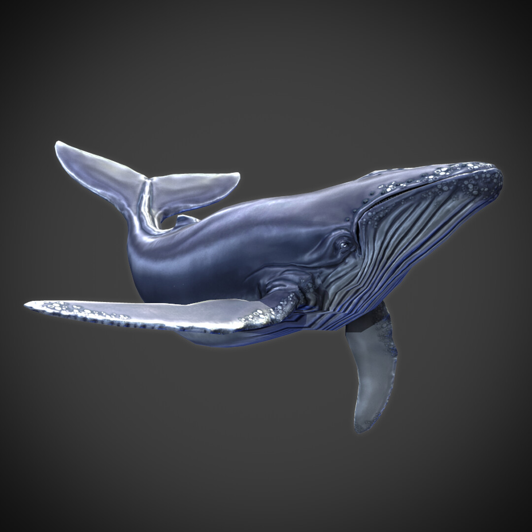 ArtStation - Battle Islands Whale asset