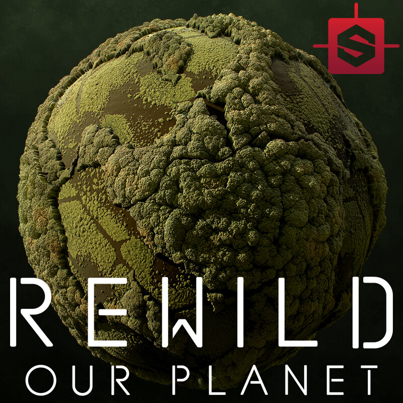 ArtStation - Forest texture for Rewild Our Planet