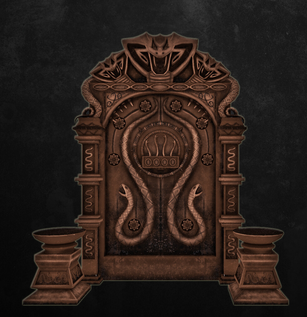 ArtStation - Lost Temple Gate