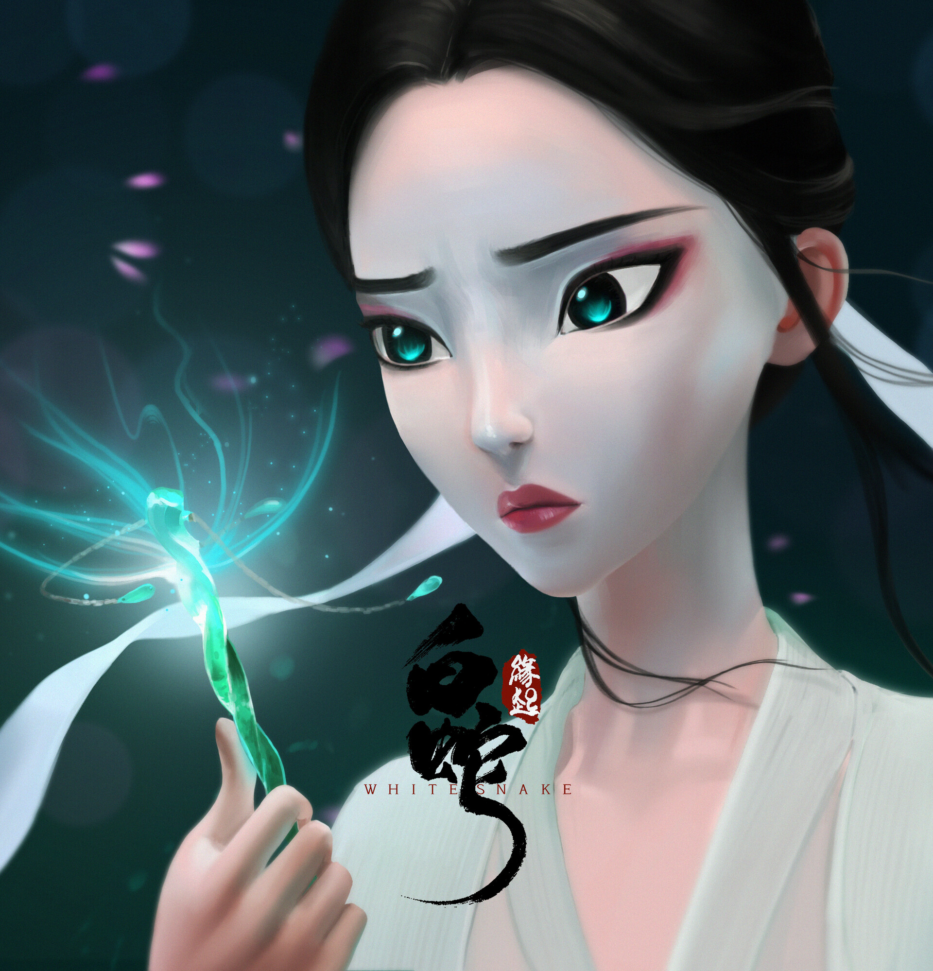 ArtStation - White snake