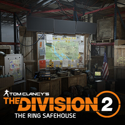 ArtStation - Tom Clancy's The Division 2 | The Ring Safehouse