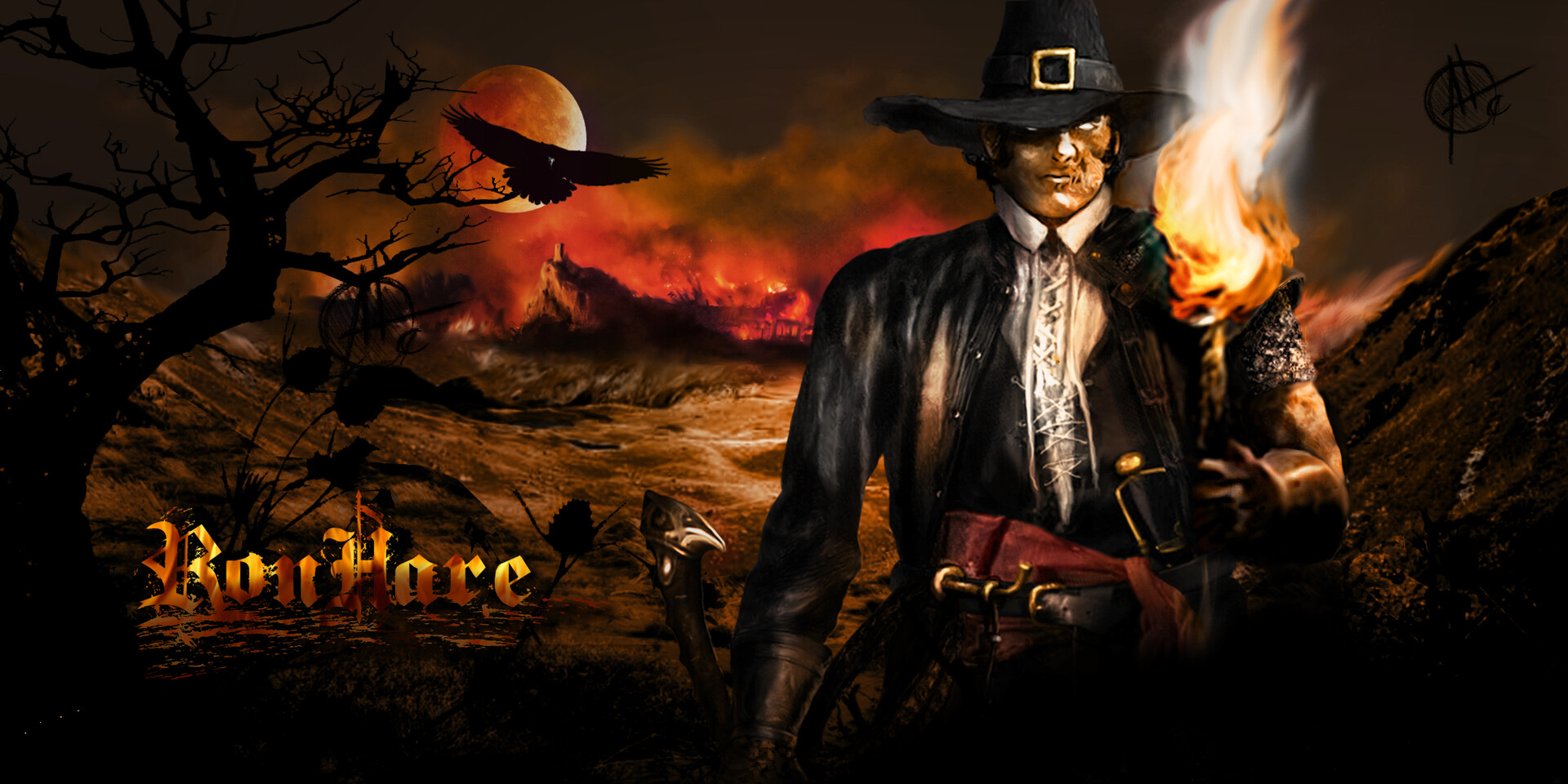 ArtStation - RON HARE the Witch Hunter