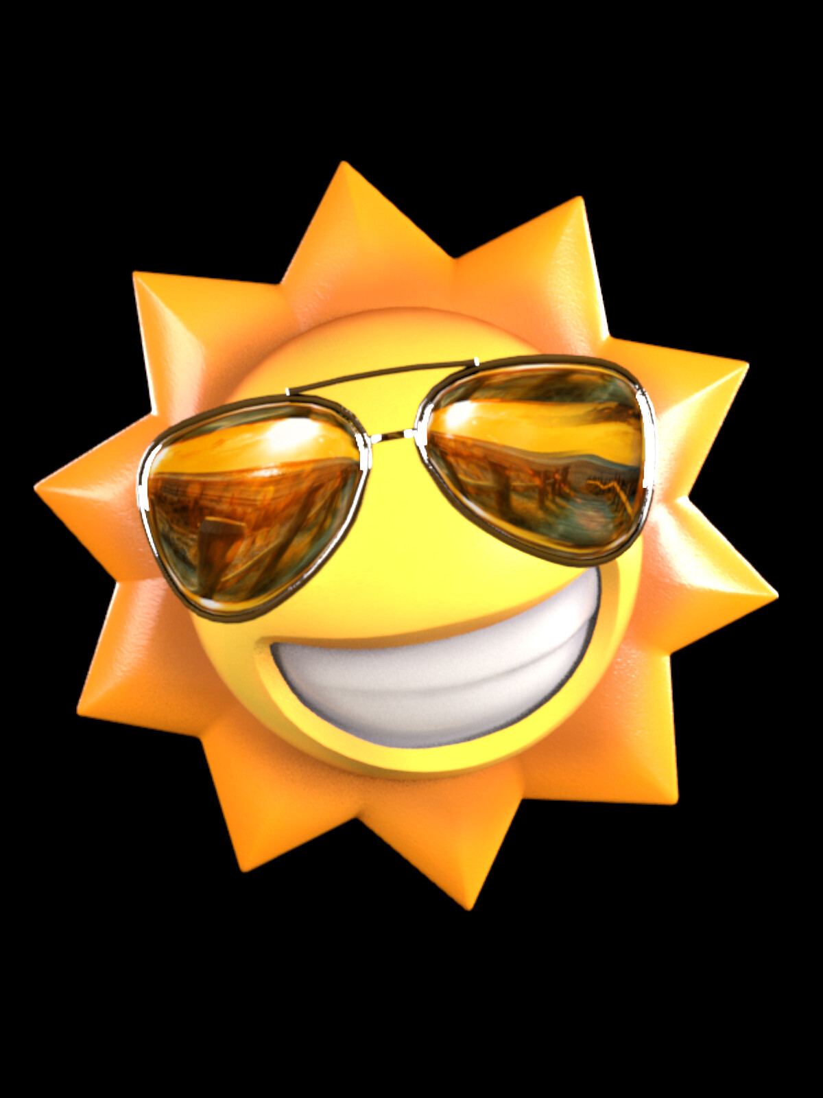 ArtStation - Sun Summer Theme Animation