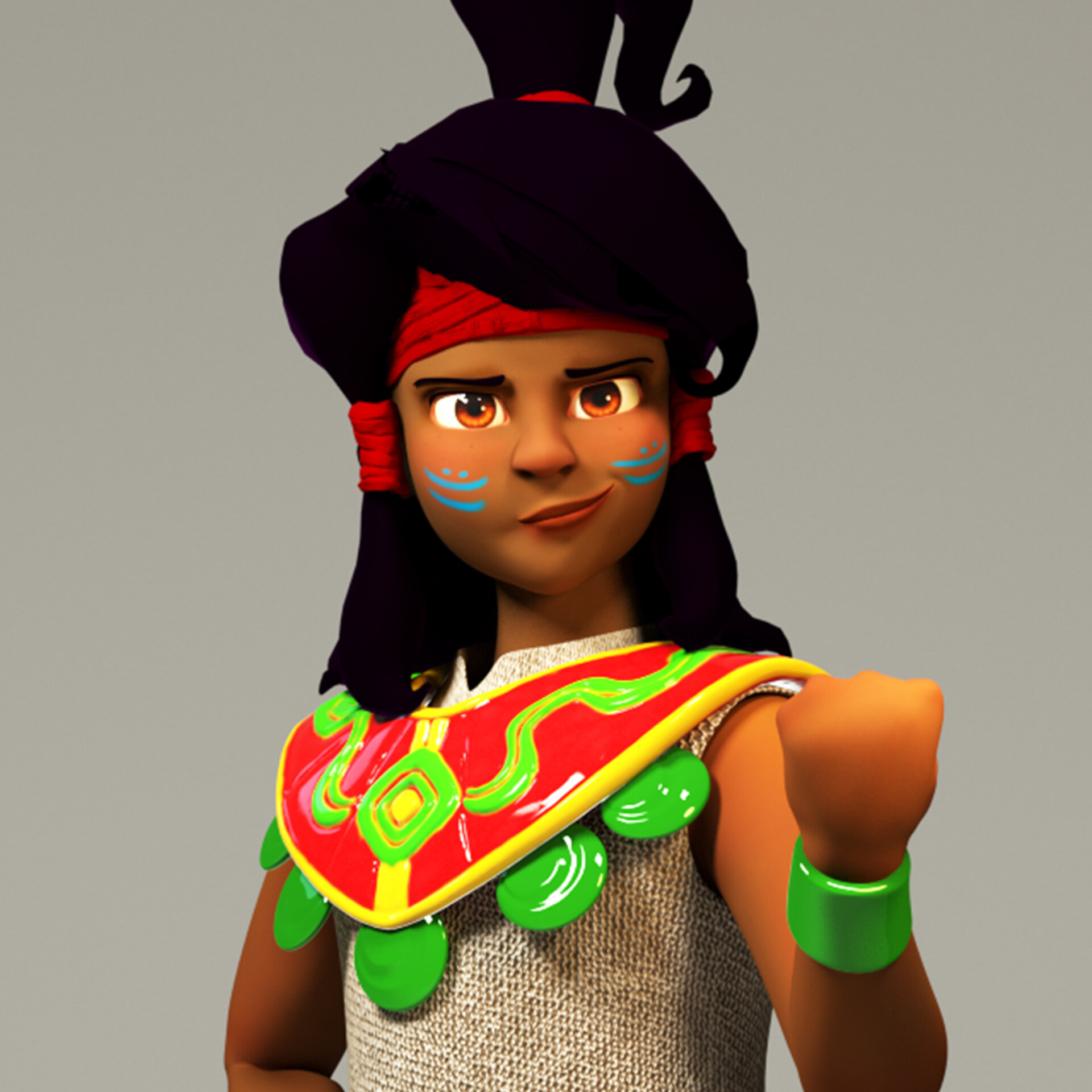 ArtStation - Final Character Render (2016 Graduation Project)