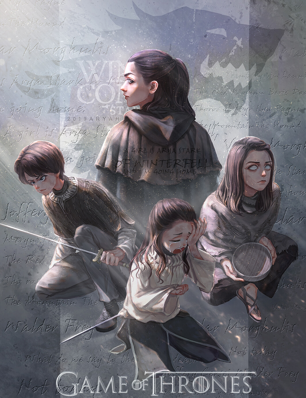 ArtStation - Arya Stark