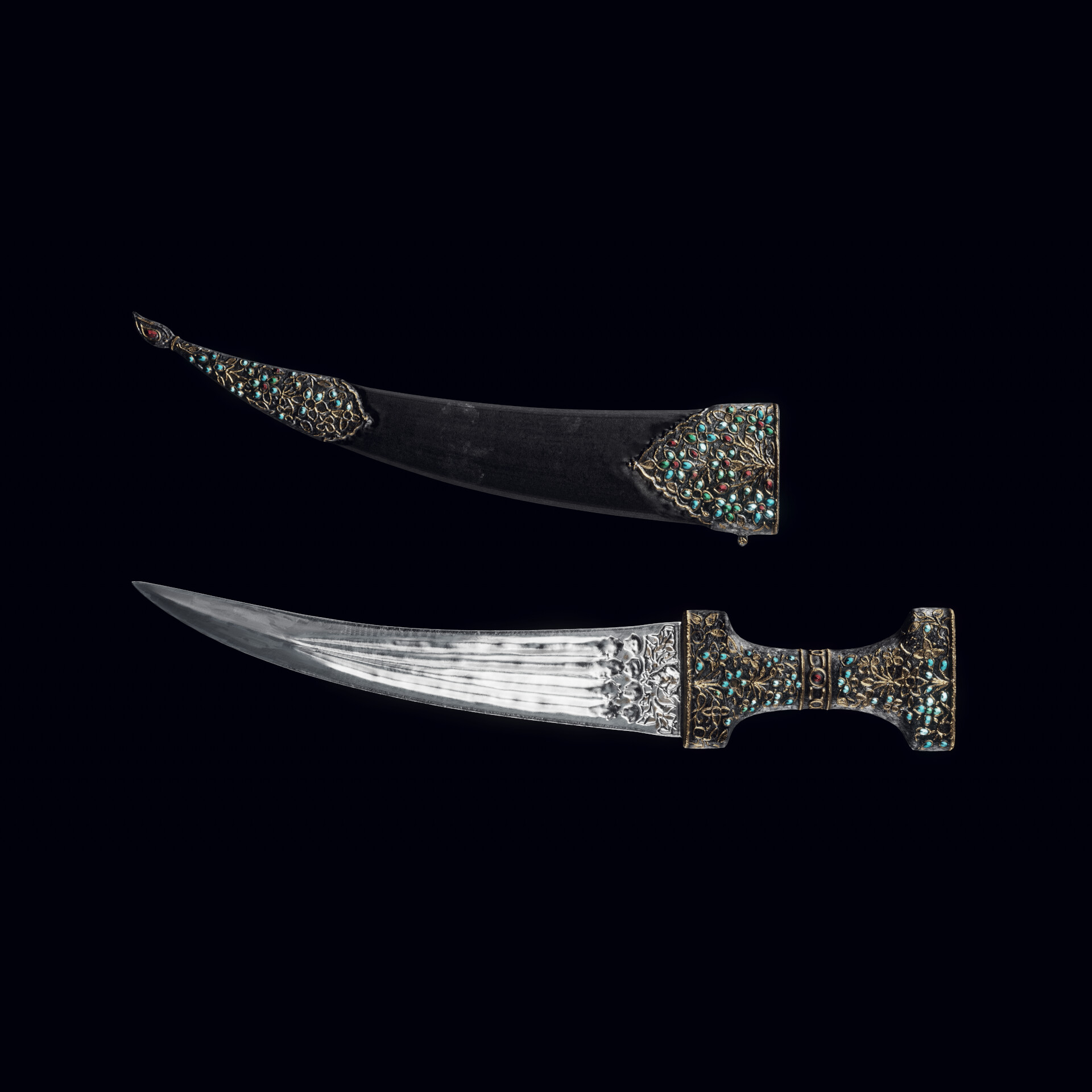 ArtStation - ancient indian dagger