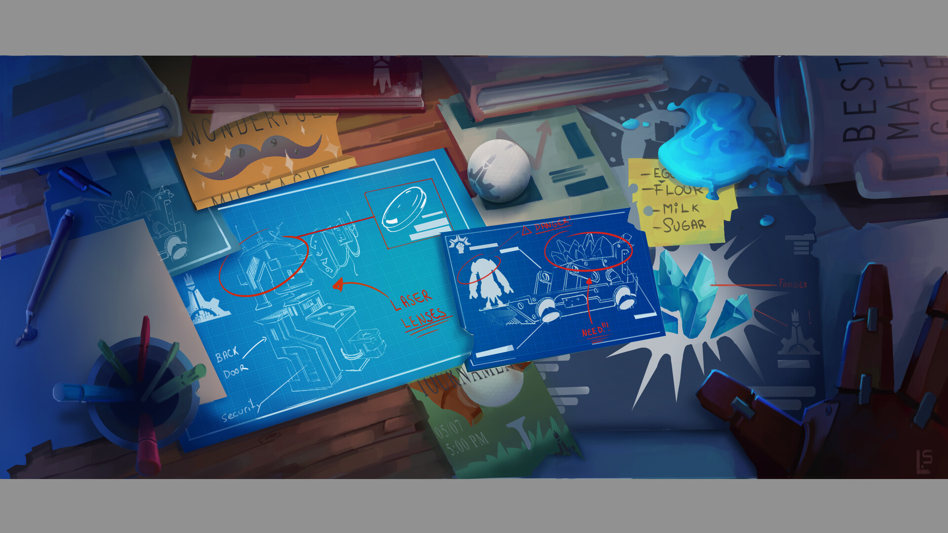 ArtStation - Code S44 Cinematic art.