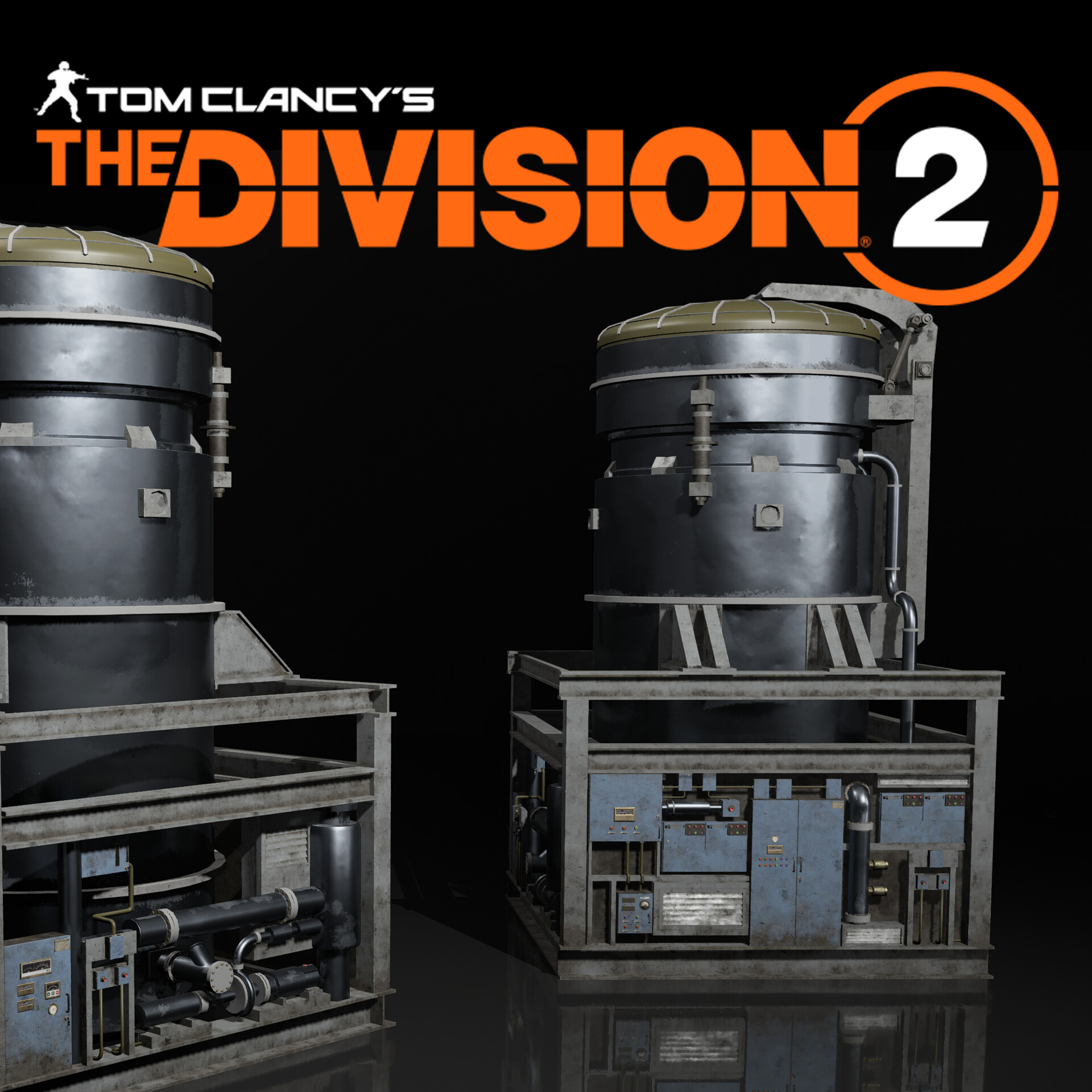 ArtStation - Tom Clancy's The Division 2 Chemical Vat