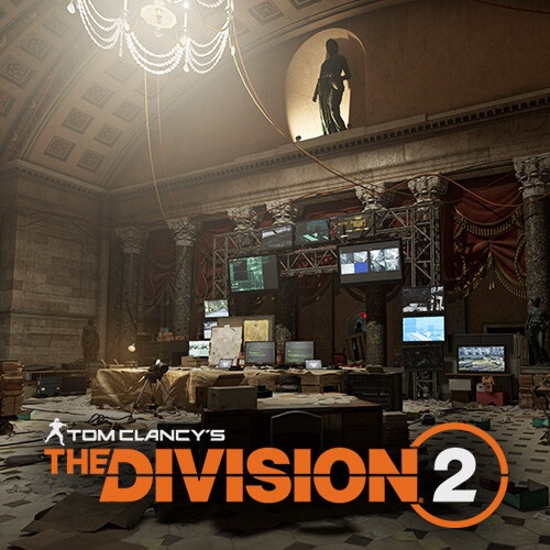 ArtStation - The Division 2 - Capitol Statuary Hall