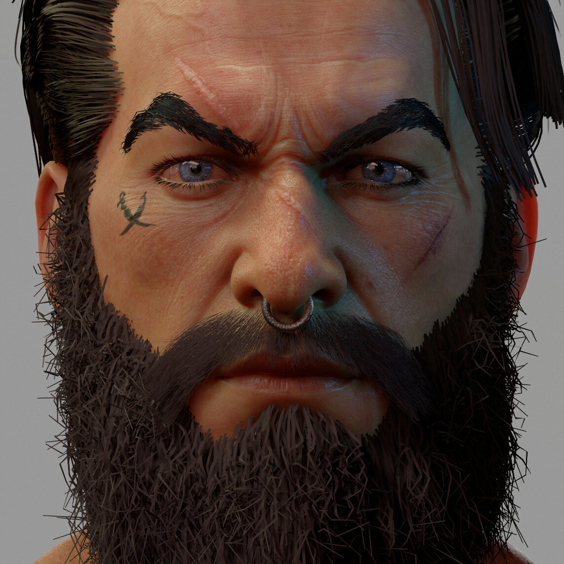 ArtStation - ZARGOT (a warrior) WIP
