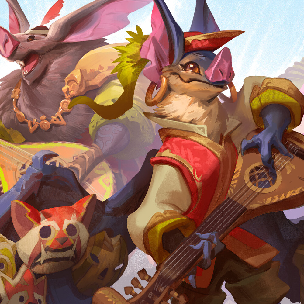 ArtStation - Bat Bard