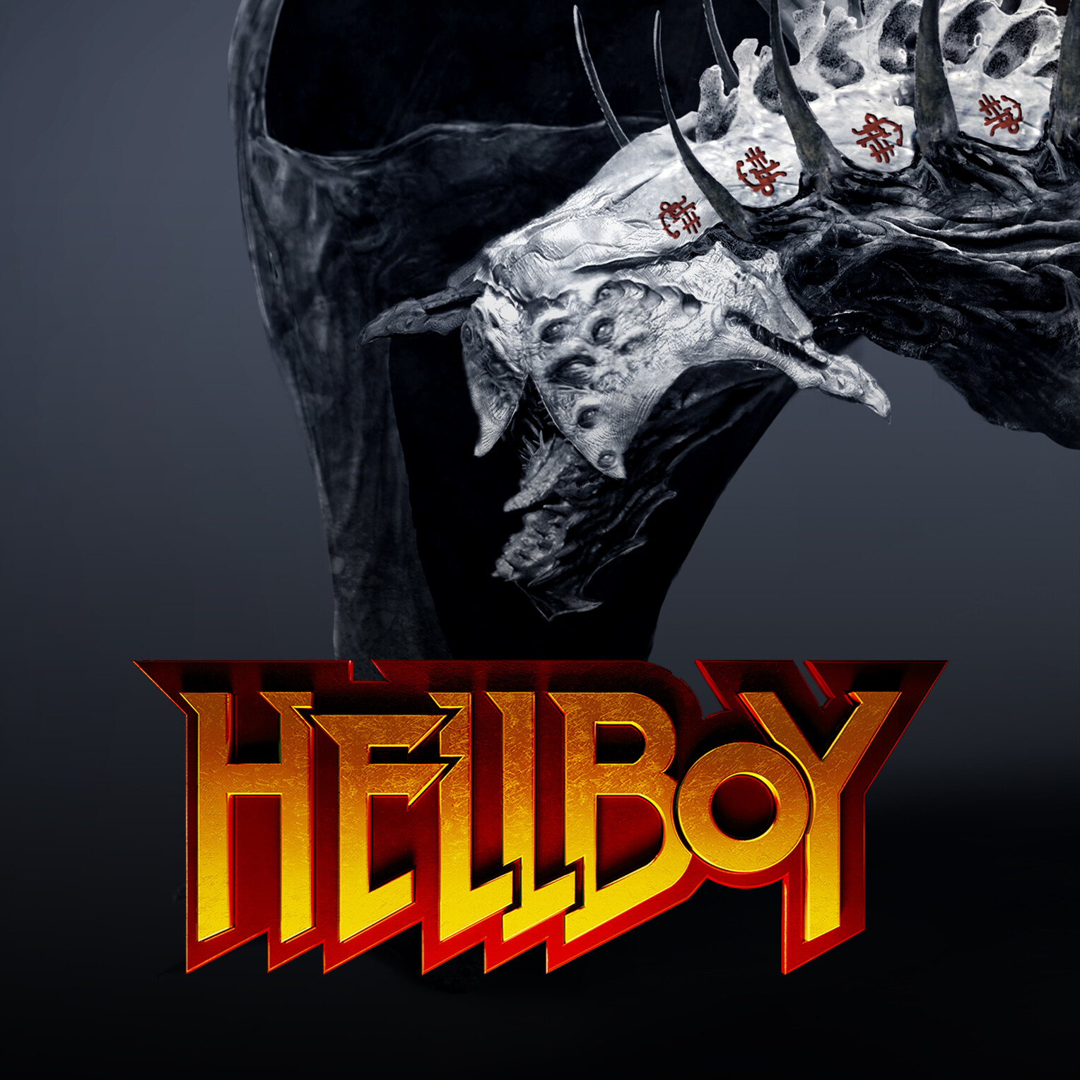 ArtStation - HELLBOY : RISE OF THE BLOOD QUEEN / Hell Dragon