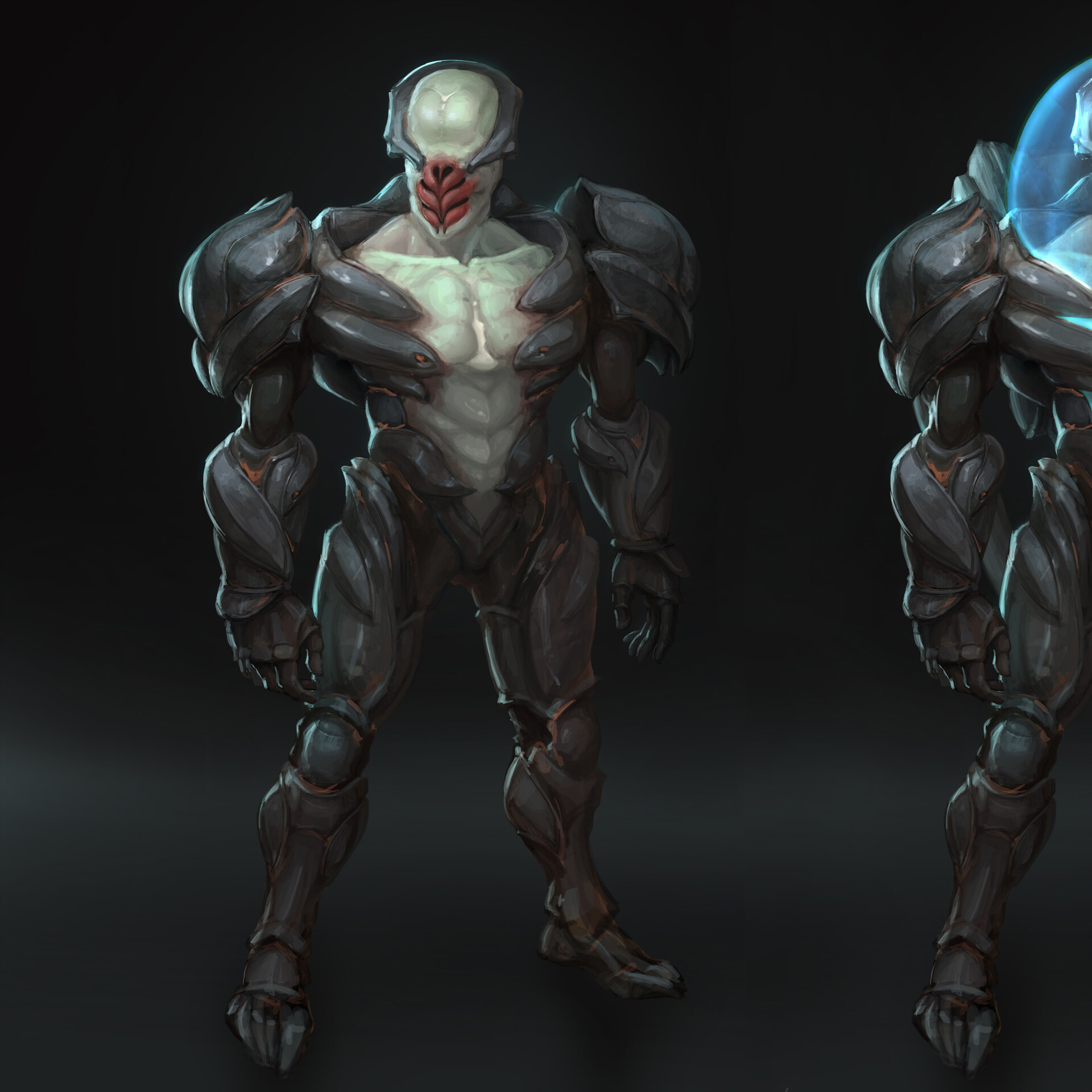 ArtStation - armored alien