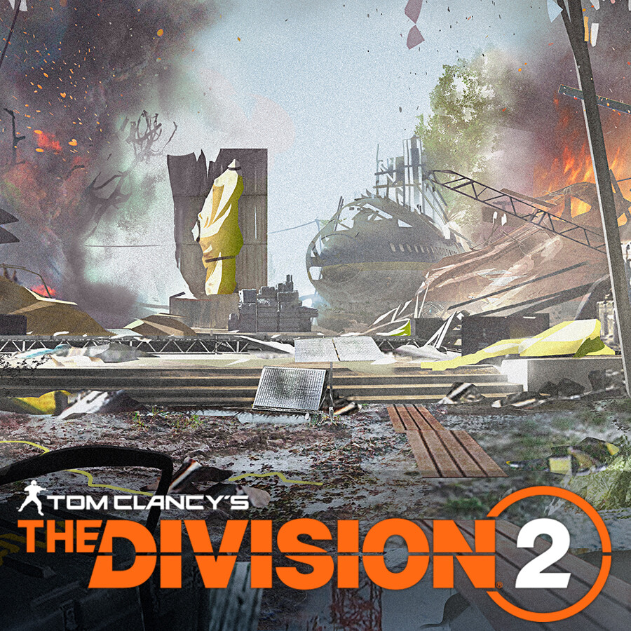 ArtStation - The Division 2 - Outcast Stronghold