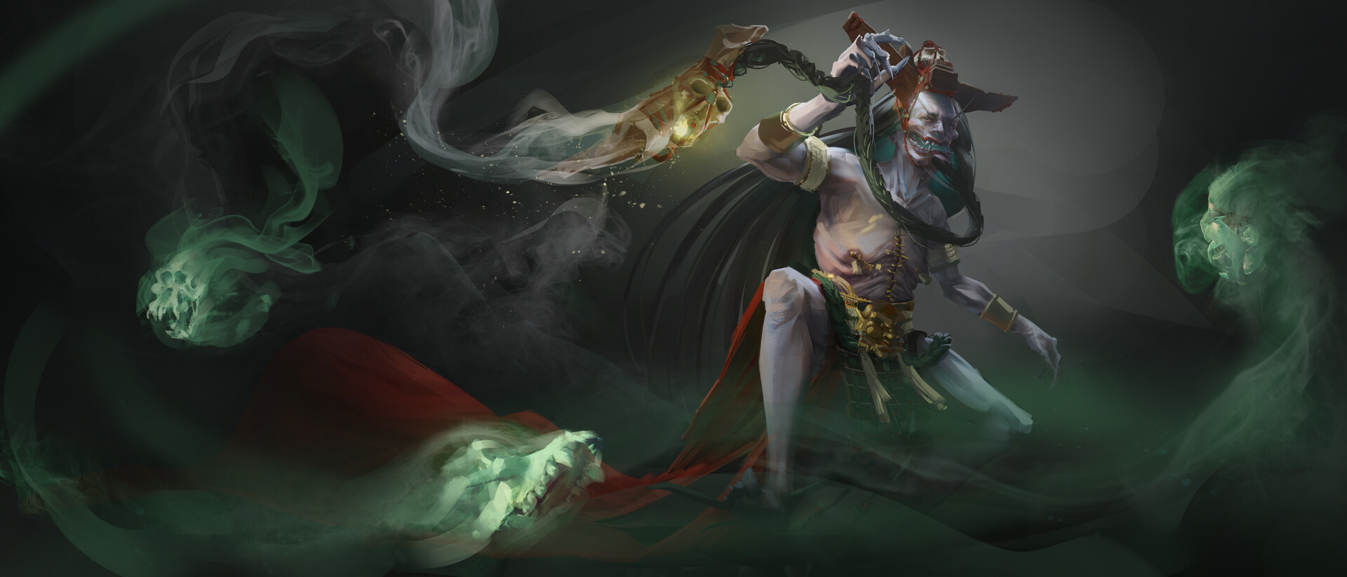 ArtStation - Reiki the monkey demon