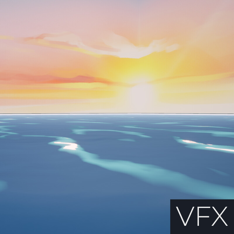 ArtStation - Stylised water shader and effects