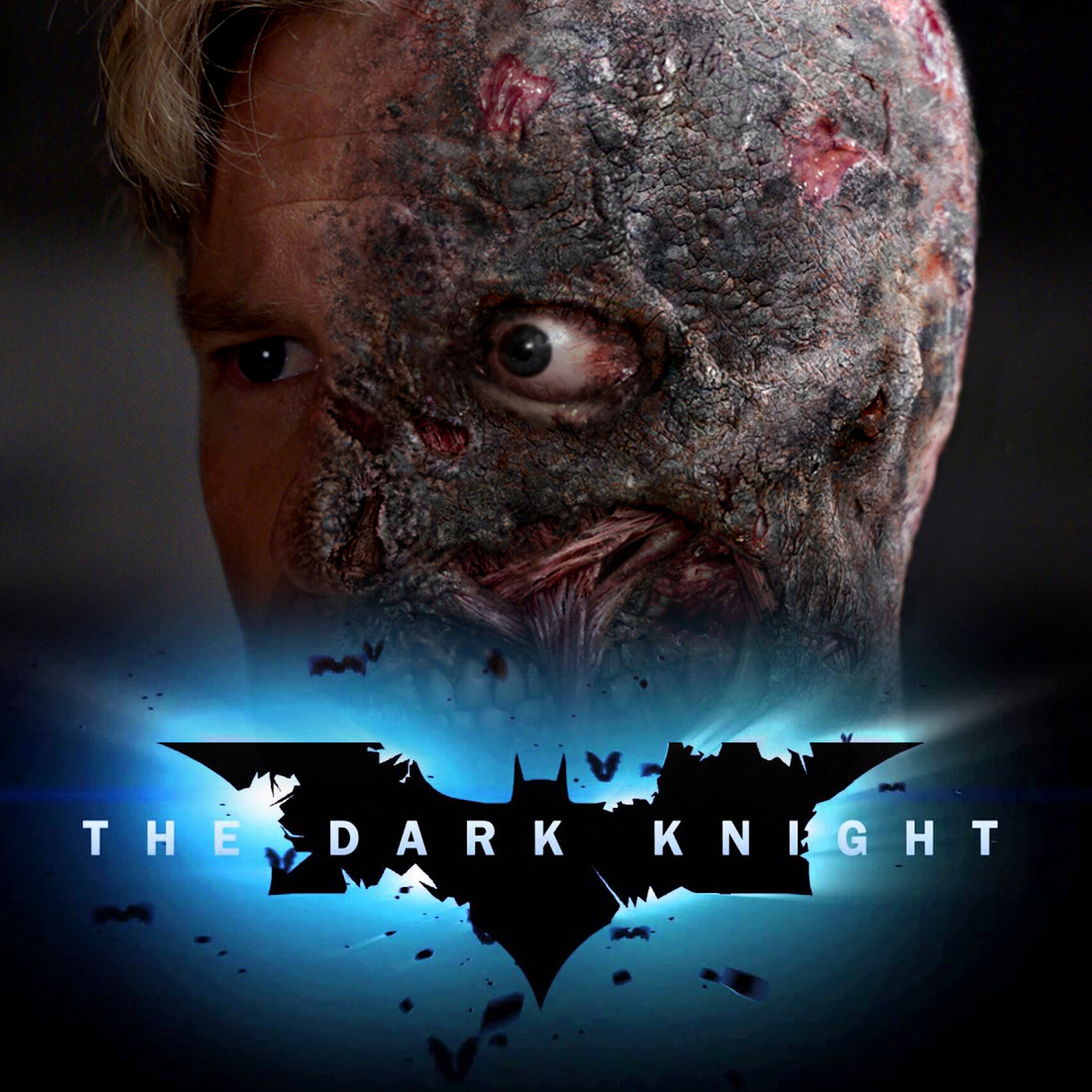 Two Face Dark Knight Poster