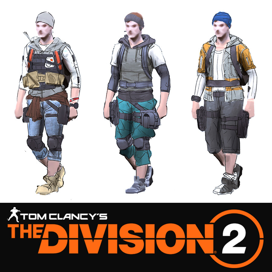 ArtStation - The Division 2 - Player character main look