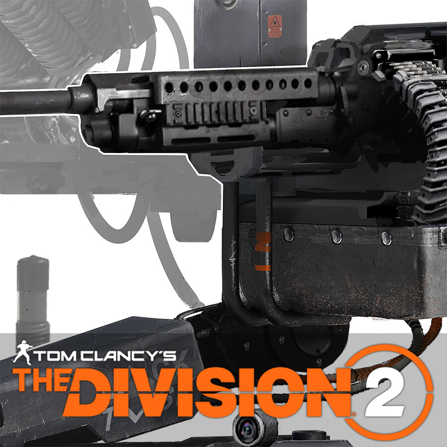 ArtStation - The Division 2 - Black Tusk's "Minitank"