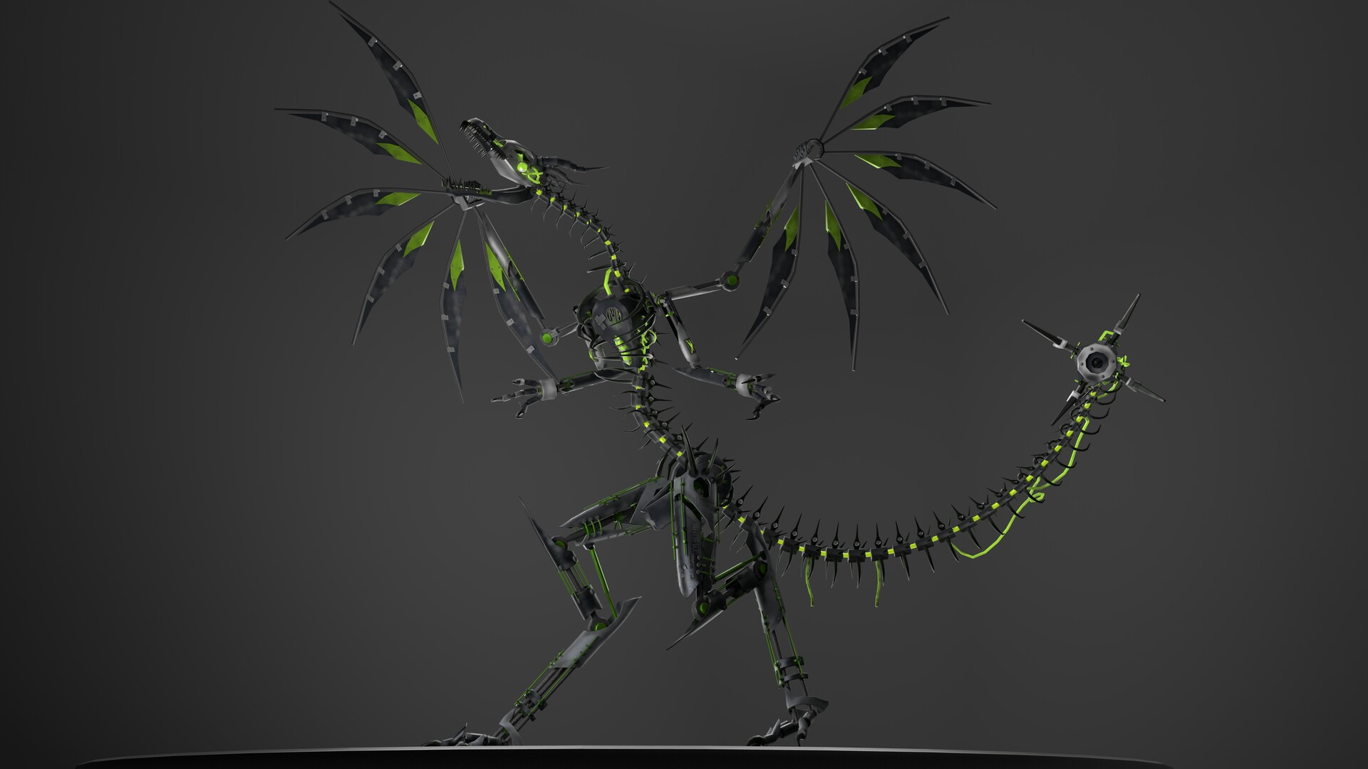 ArtStation - Robot Dragon Animation