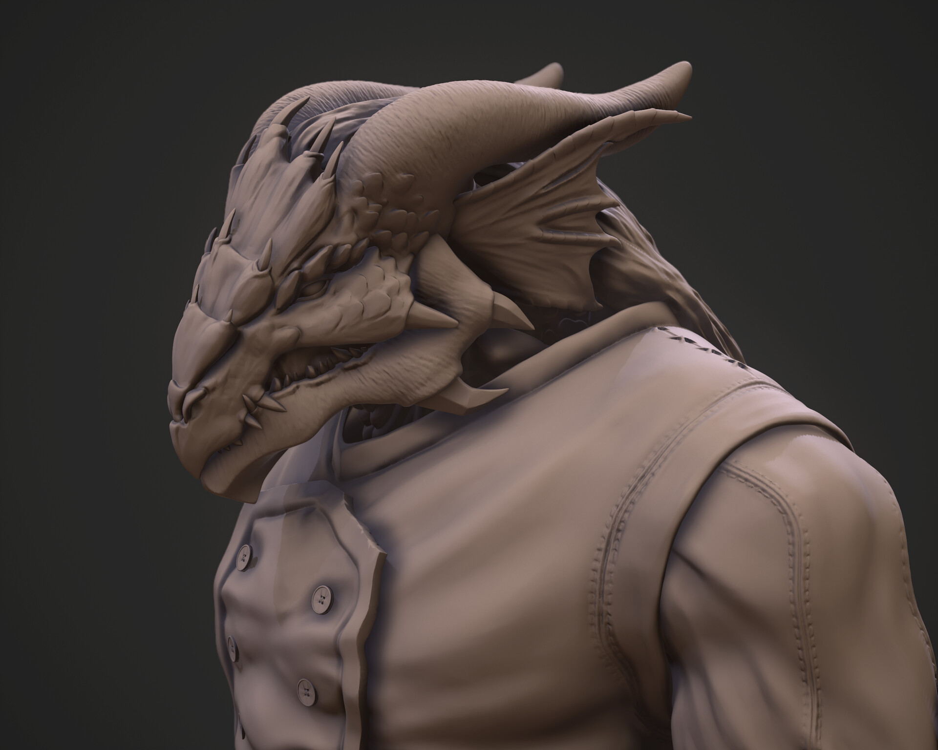 ArtStation - Dragon Man