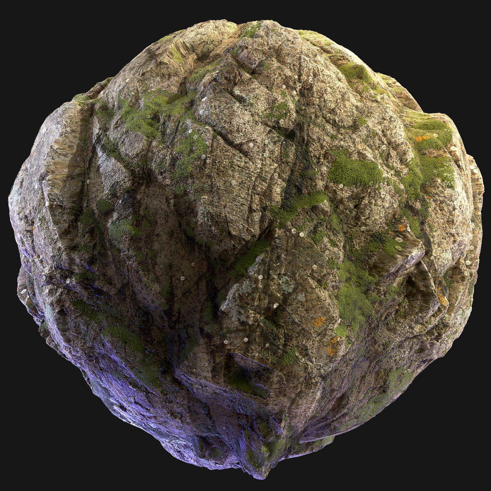 ArtStation - Substance Designer - Rock Study