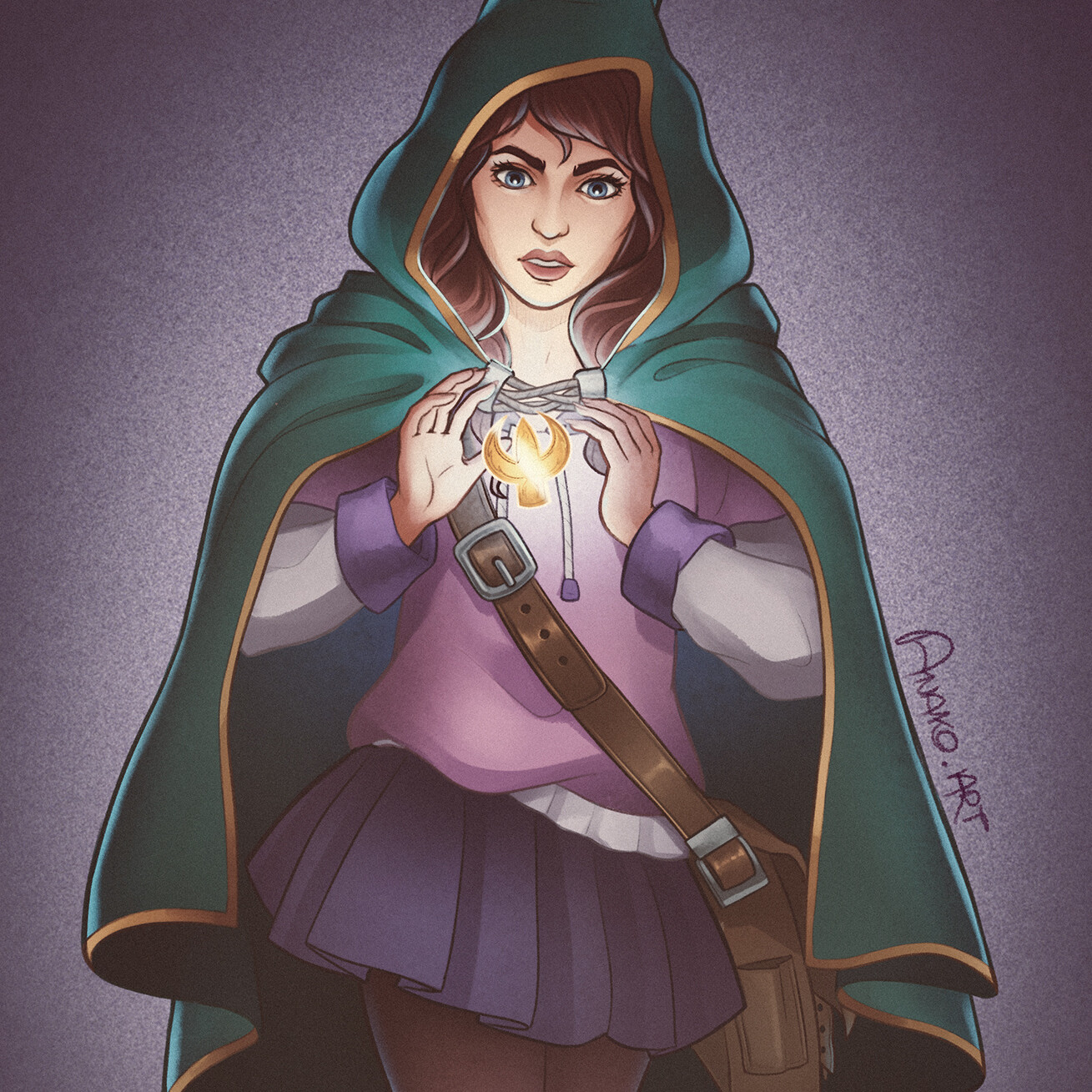 ArtStation - Natalie with the Medallion (again)
