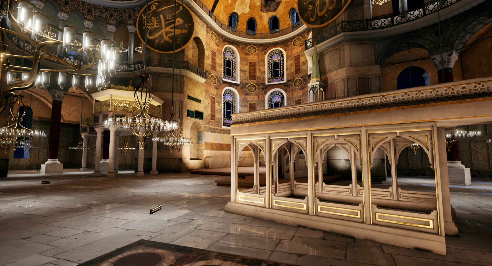 ArtStation - Hagia Sophia Unreal Engine Real Time