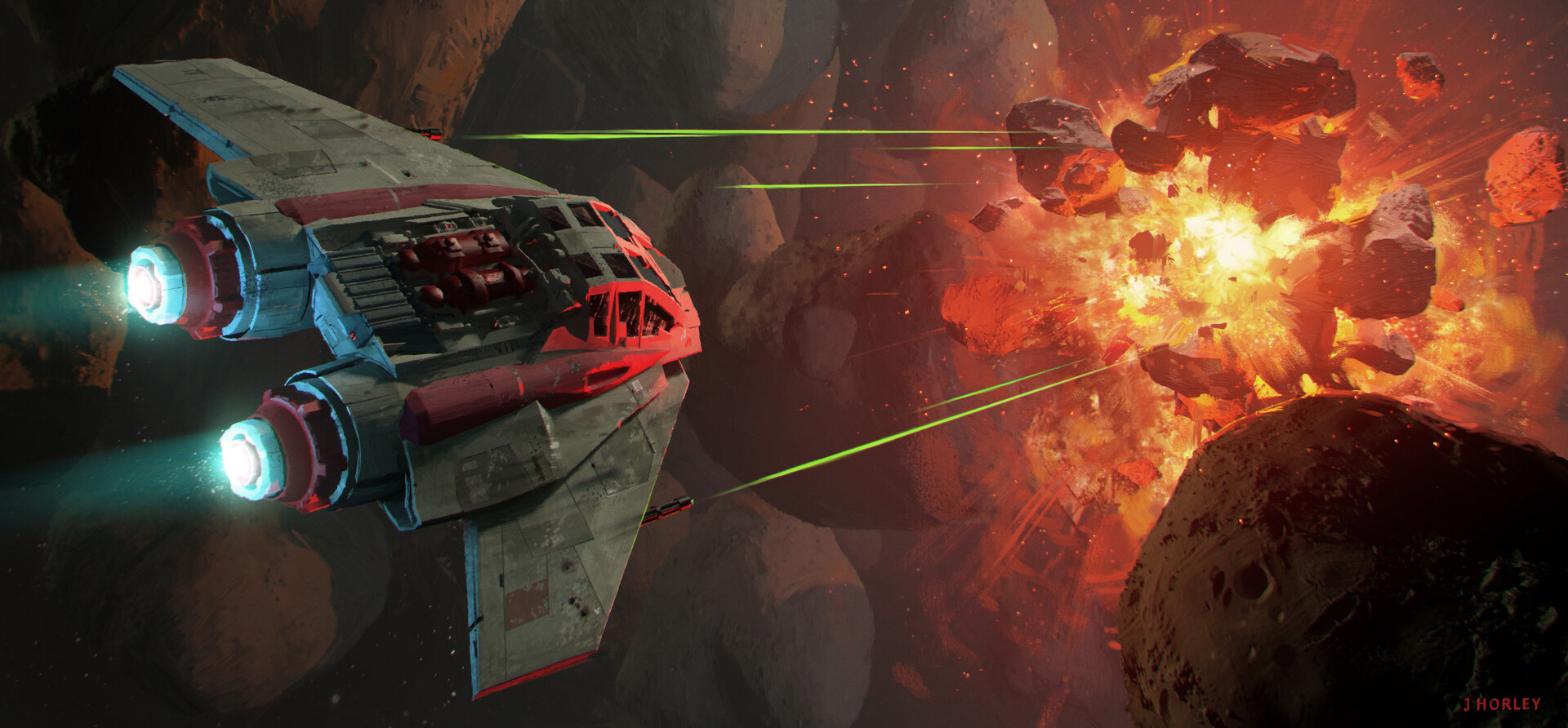 ArtStation - ASTEROIDS!