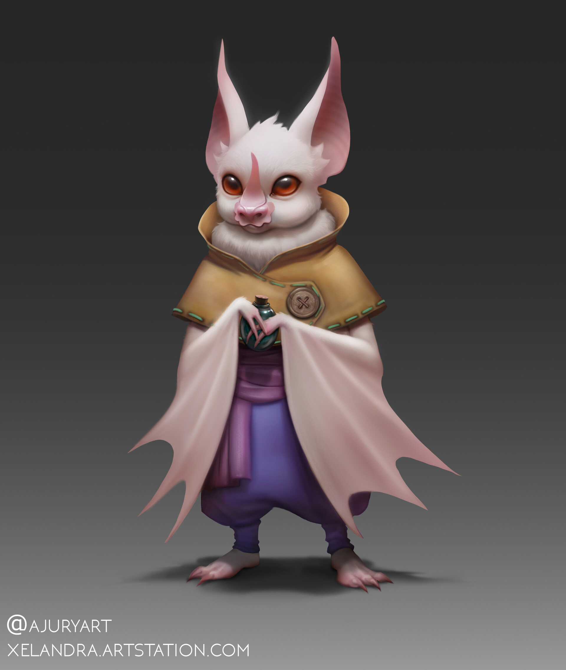 ArtStation - Bat - RPG Character
