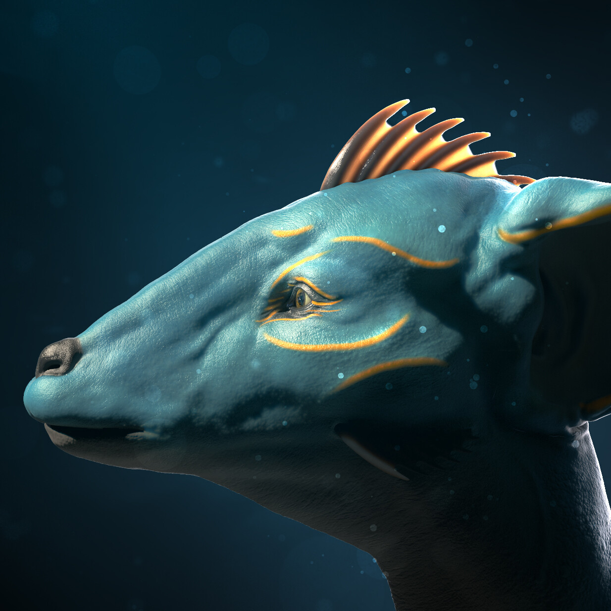 ArtStation - Amphibian Creature Concept