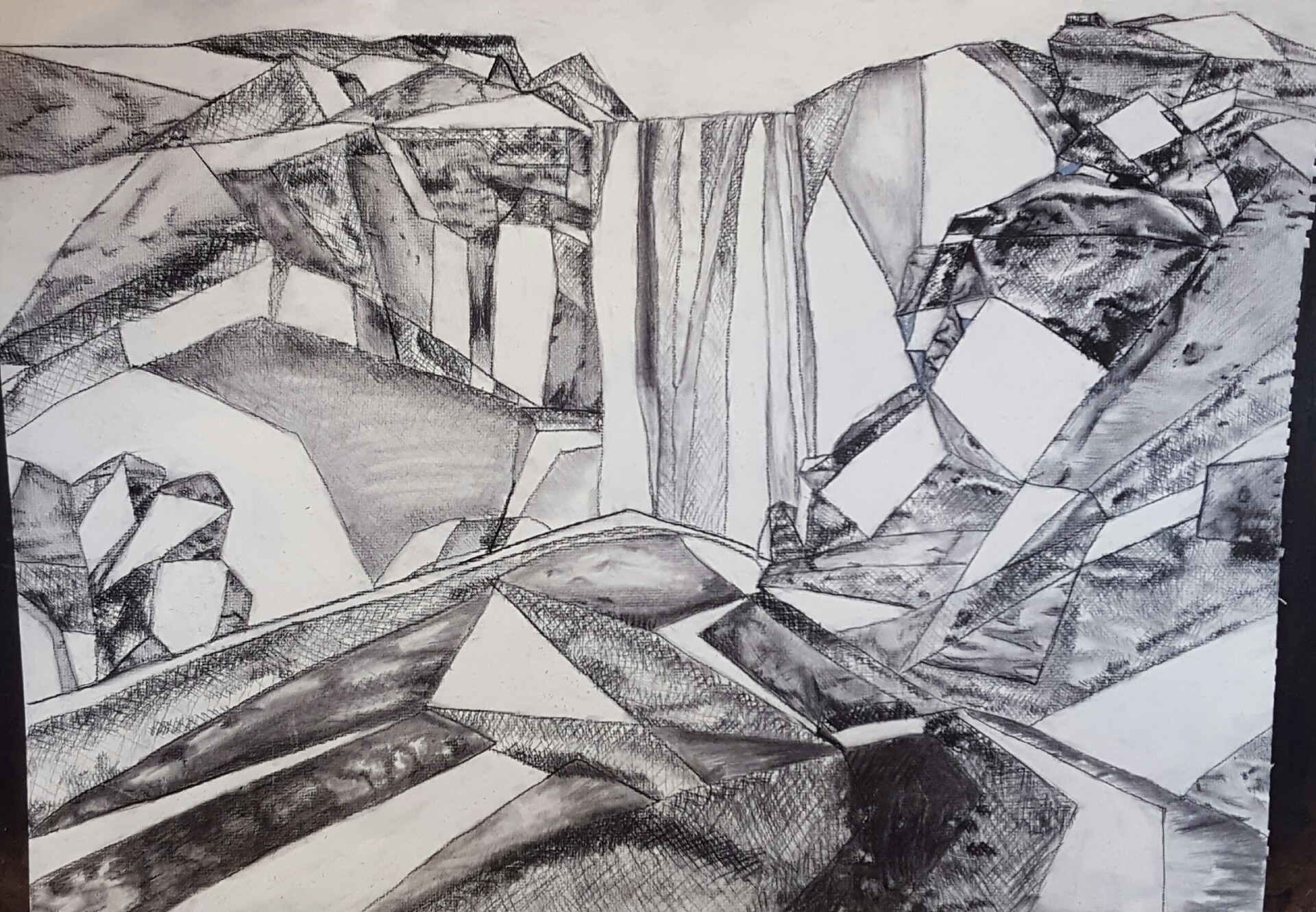 ArtStation - Cubism Landscape