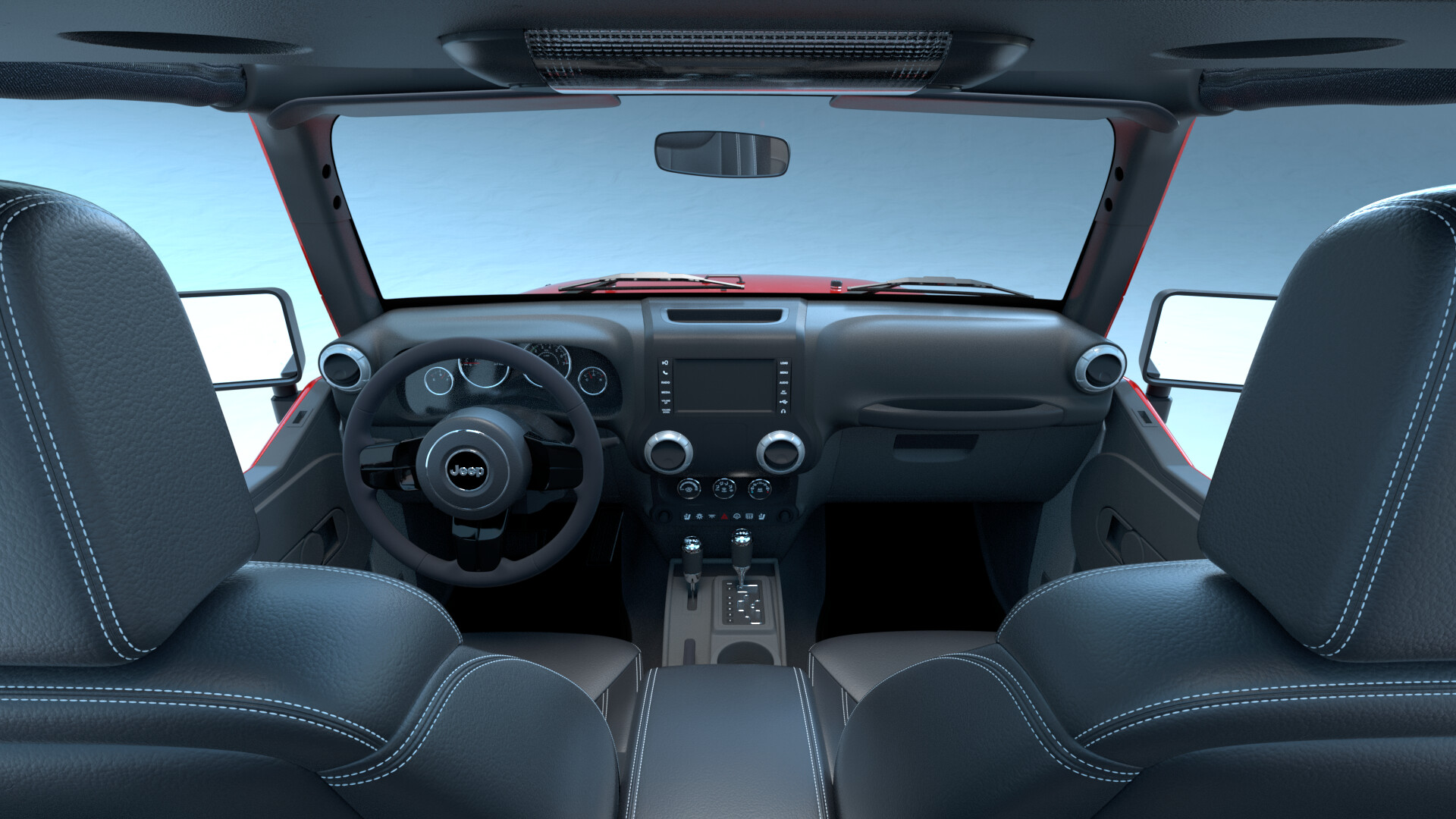 ArtStation - Jeep Wrangler