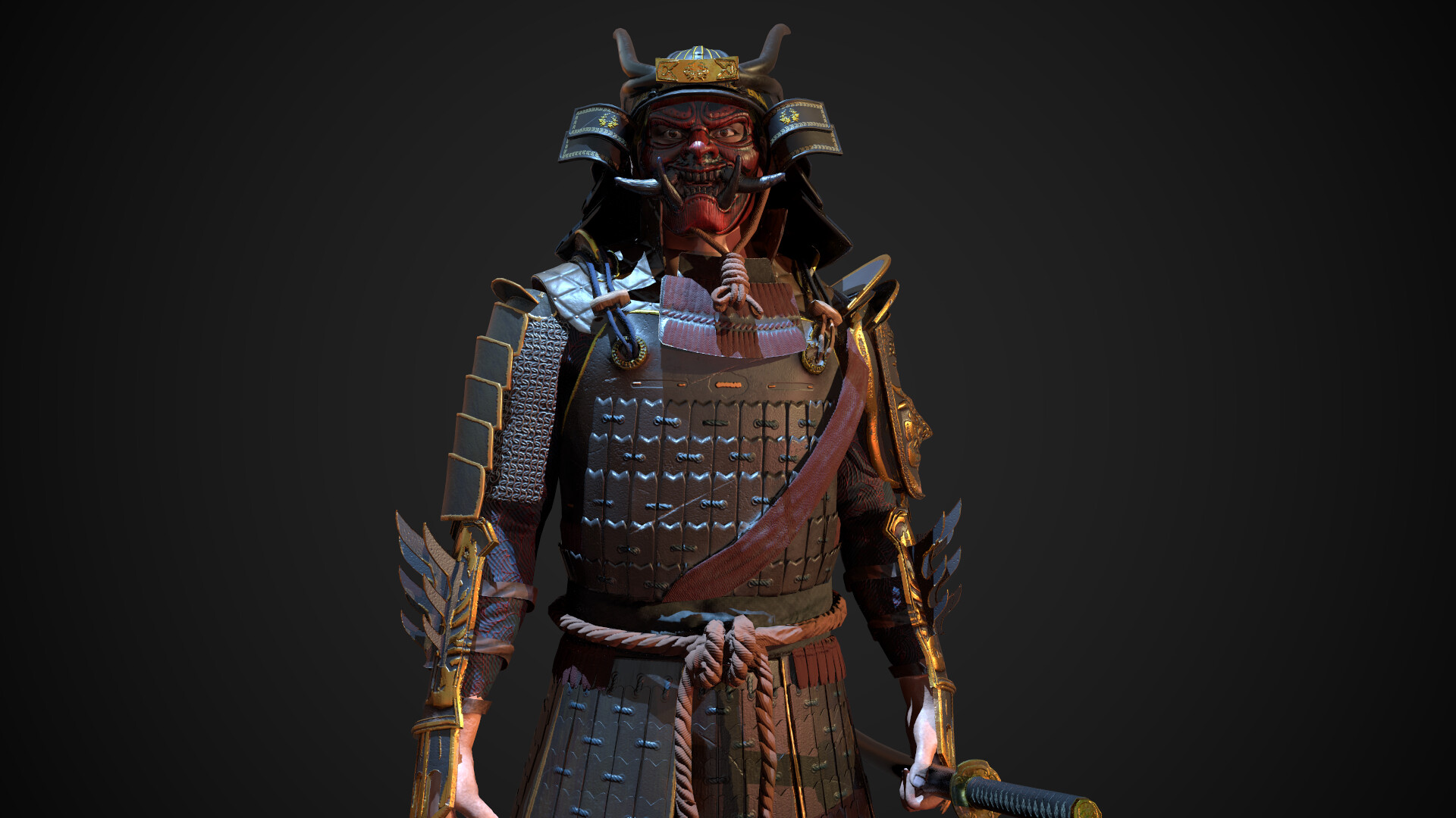 ArtStation - Takashi - real time Samurai