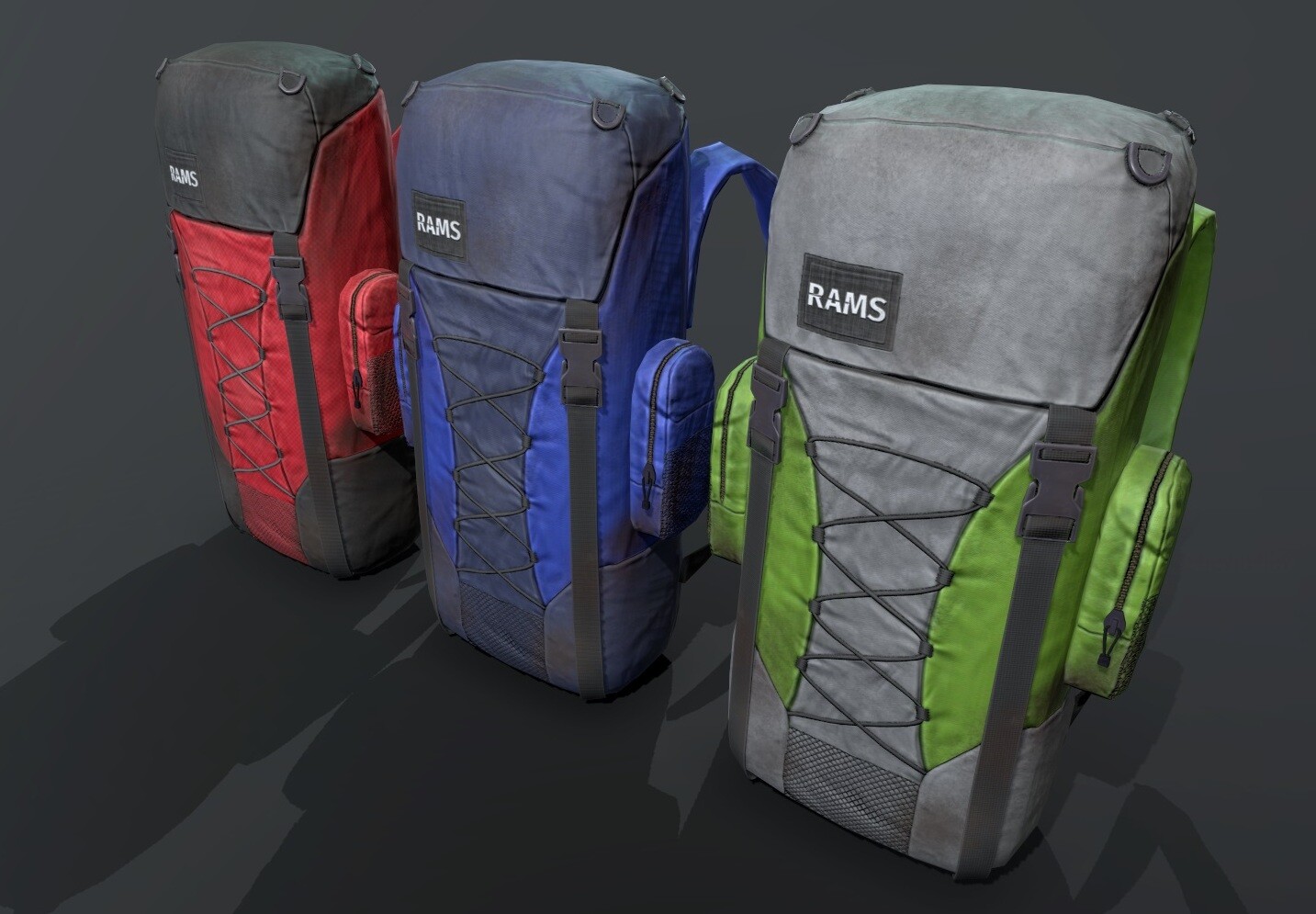 ArtStation - Backpack Prop