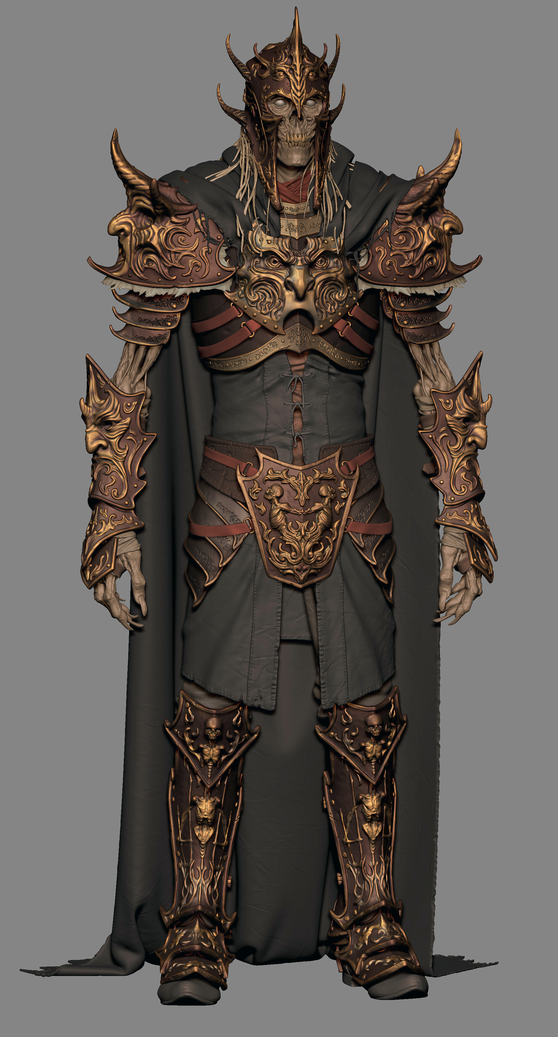 ArtStation - Undead Warlord