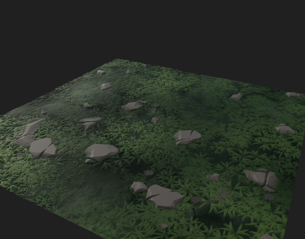 ArtStation - Ground and rusty metal materials