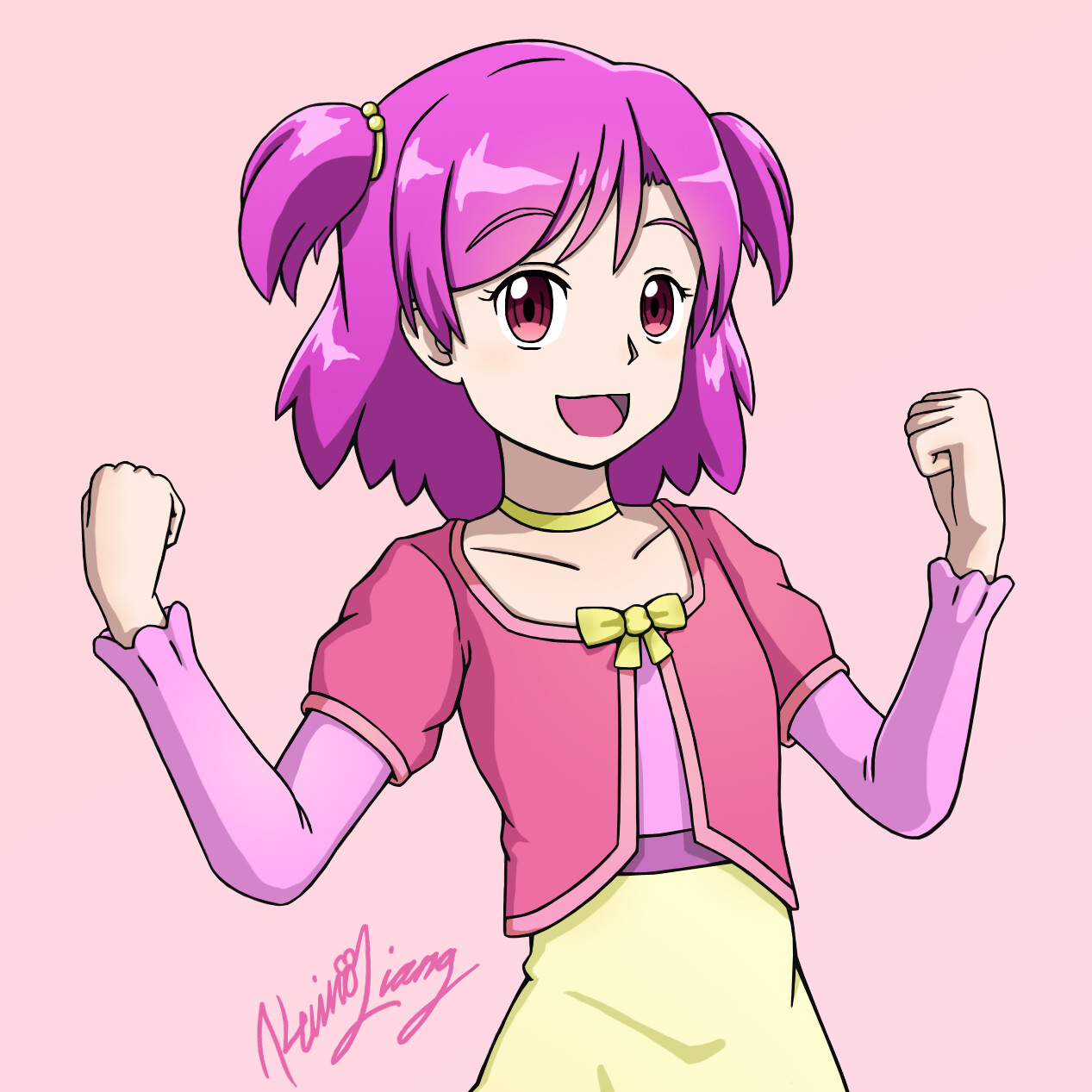 ArtStation - Pink Character Concept