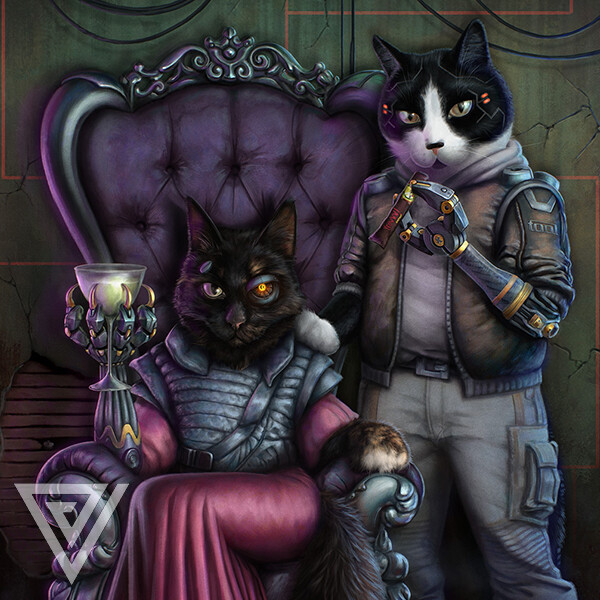 ArtStation - Catborgs [Commission]