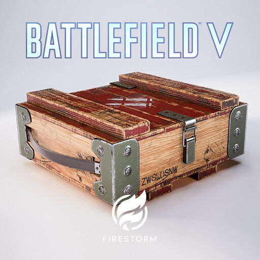 ArtStation - BATTLEFIELD V: FIRESTORM – Ammo Boxes