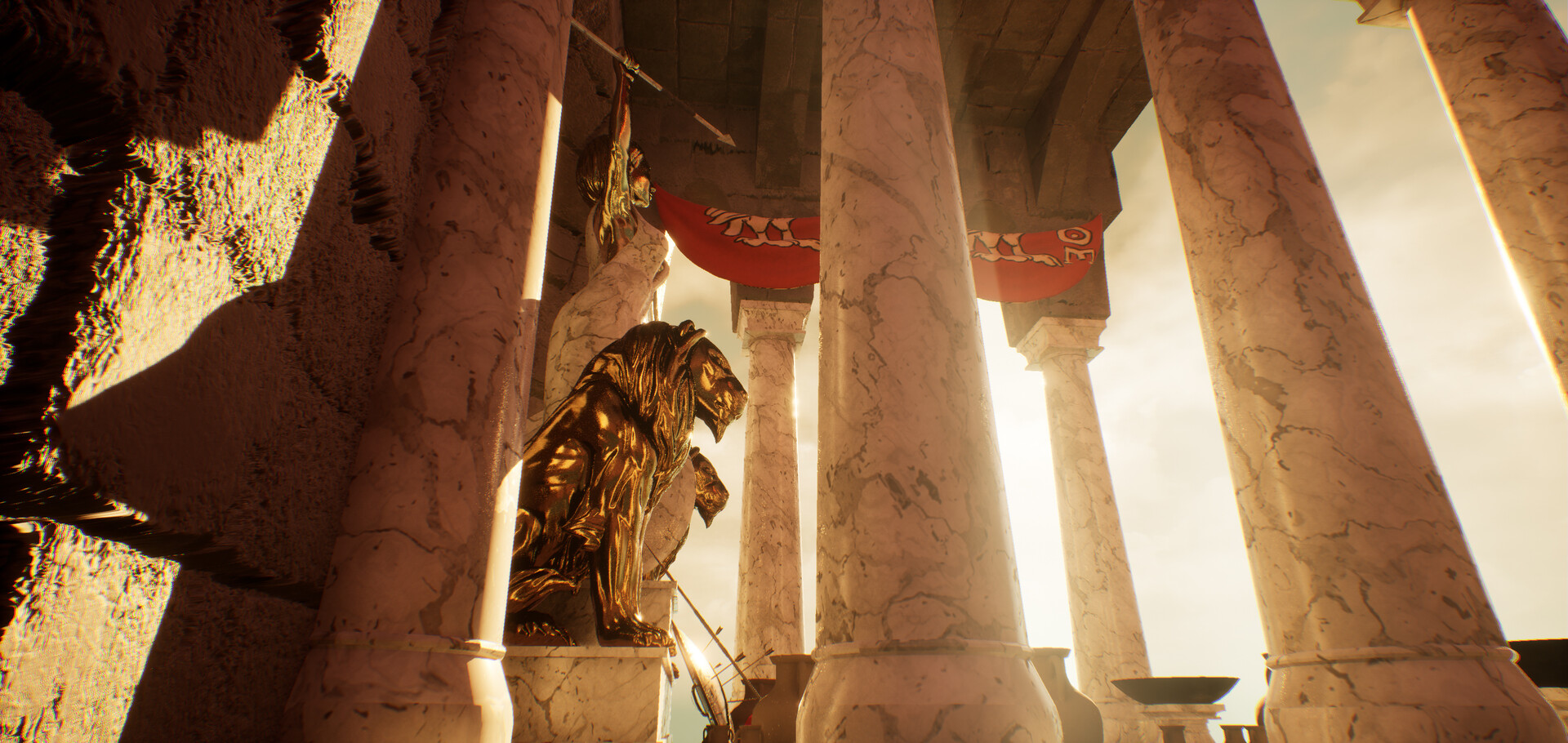 ArtStation - Athena - Temple Of Sparta