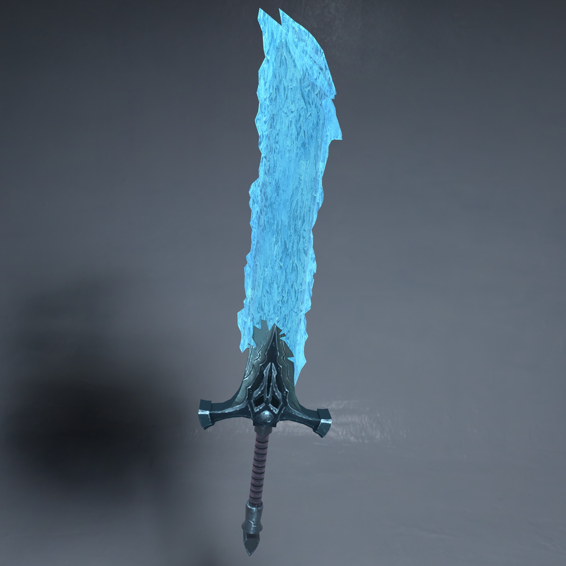 ArtStation - Frozen Sword [Based Diana Franco's Concept Art]