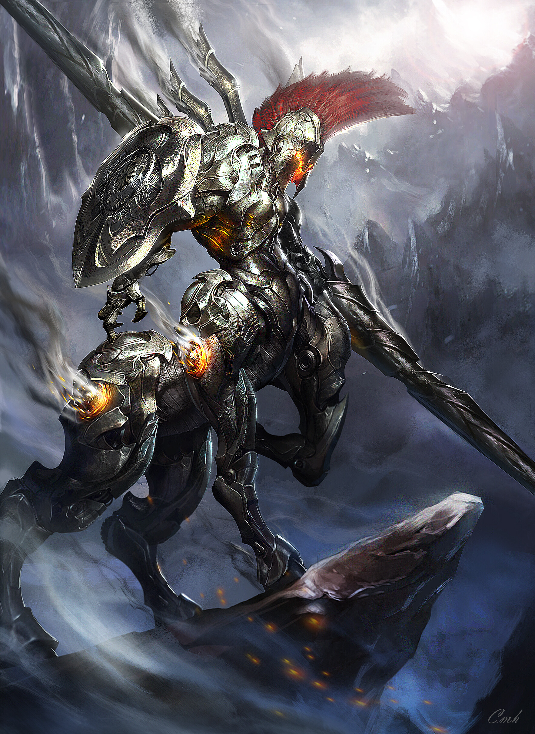 ArtStation - Kentauros ''Destruction armored unit" _Darkness version ...