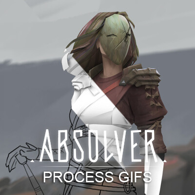 ArtStation - Absolver - Concept art - process gifs