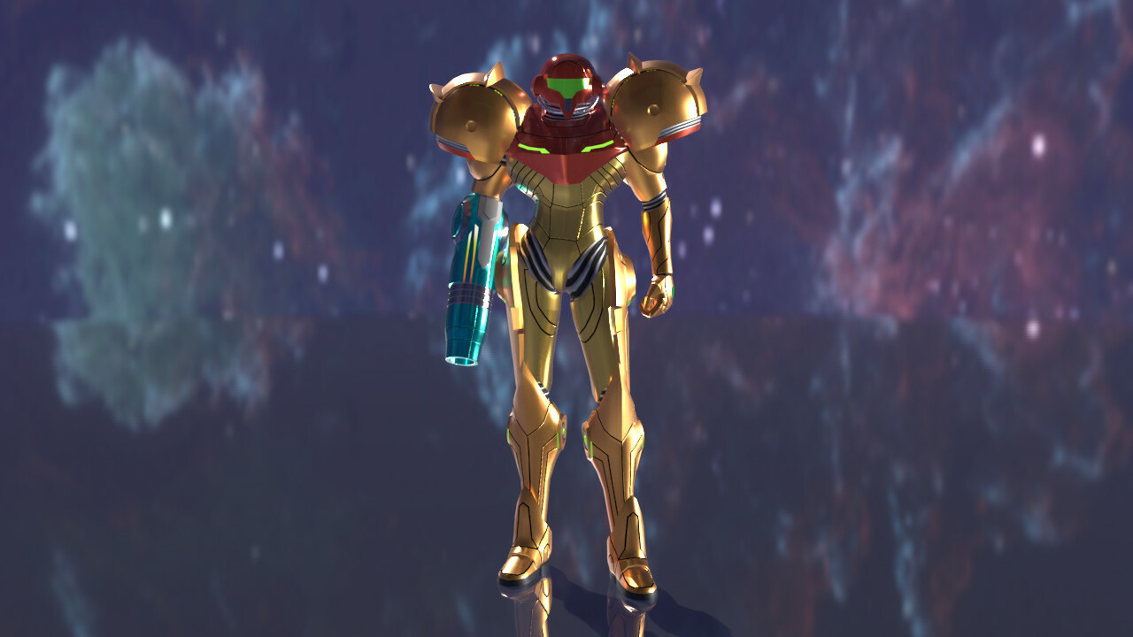 ArtStation - Samus Cannon Shot Animation