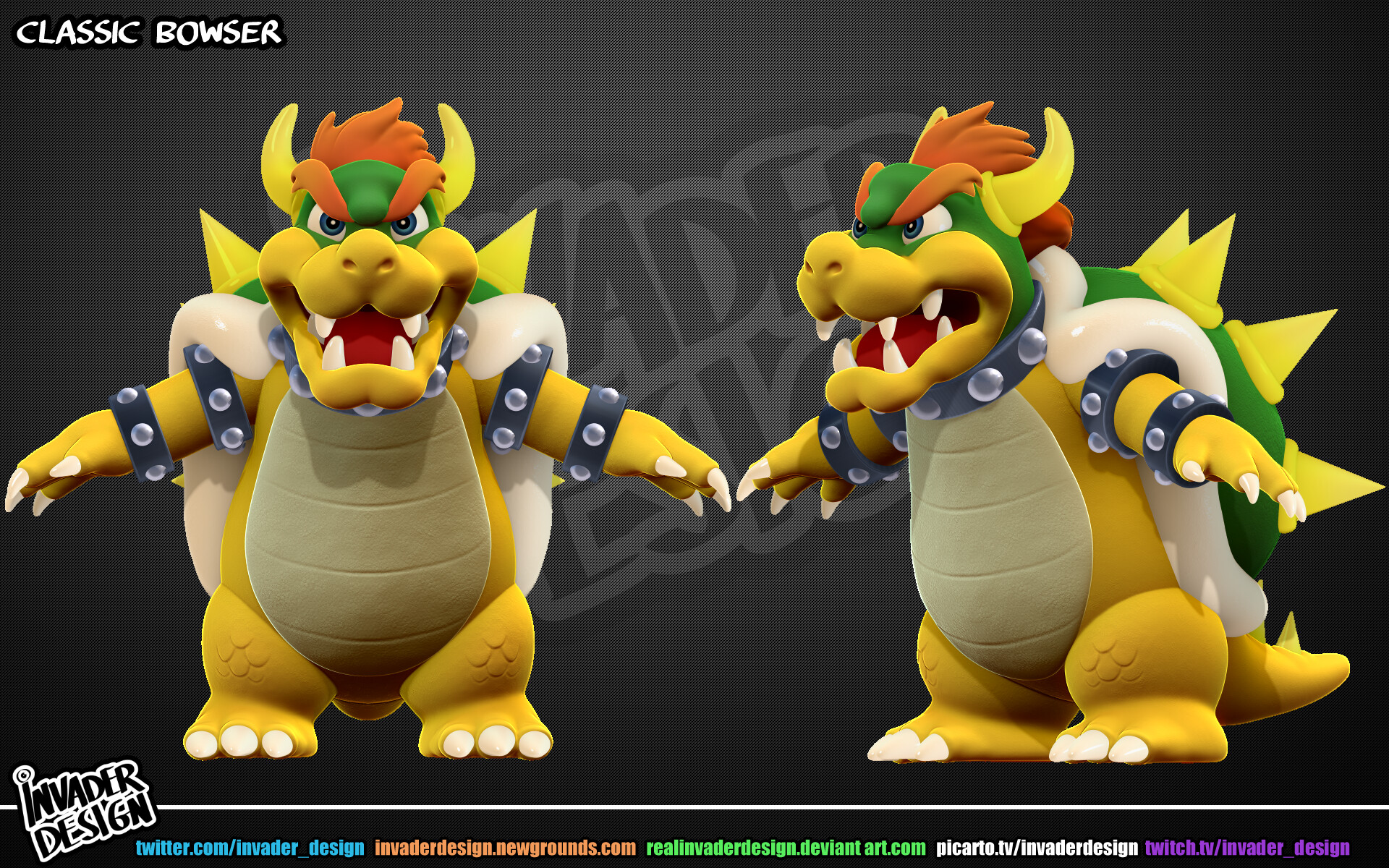 ArtStation - Classic Bowser (2017)