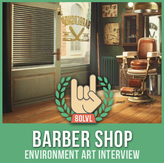 ArtStation - Barber shop Interview / Breakdown