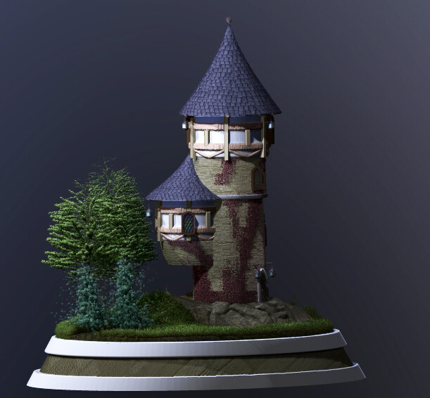 ArtStation - Wizards Tower