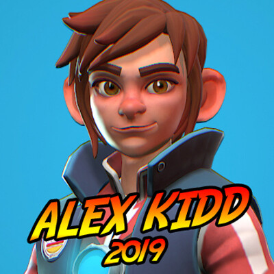 ArtStation - Alex Kidd 2019